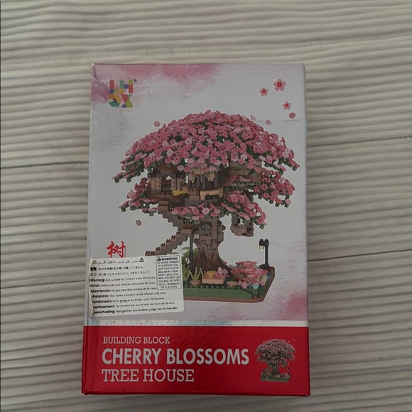 Toys | Cherry Blossoms Tree House Building Block Lego Set | Poshmark